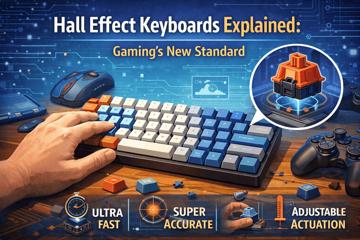 Hall Effect Keyboards Explained: Gaming's New Standard | MKB Guide