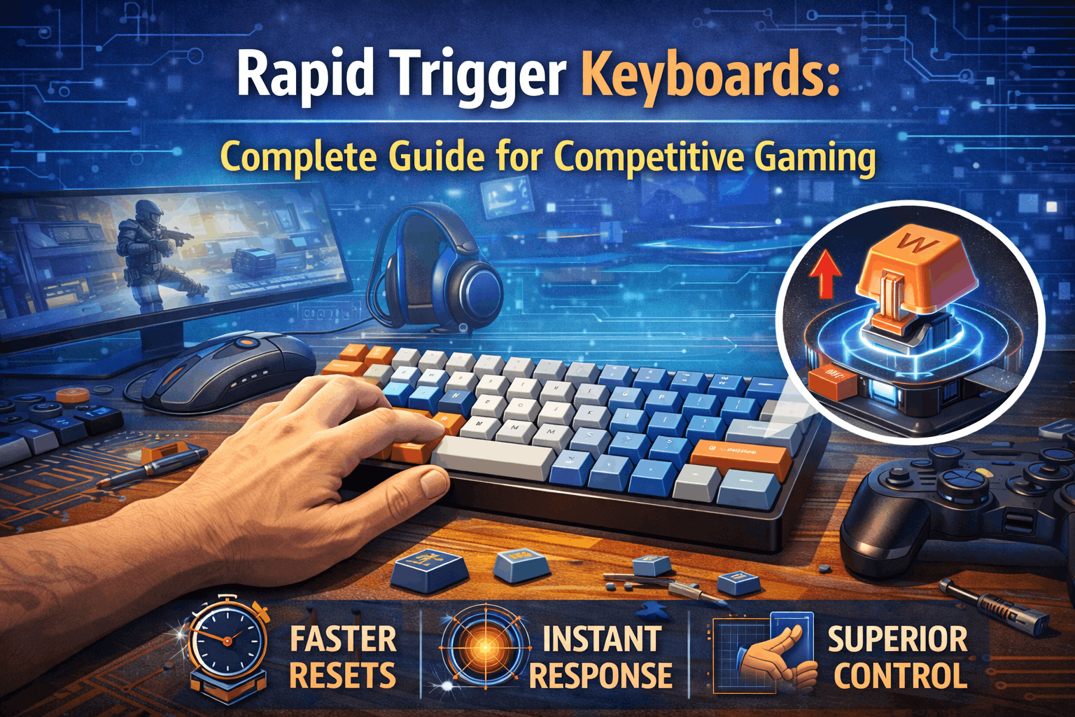 Rapid Trigger Keyboards: Complete Guide for Competitive Gaming | MKB Guide